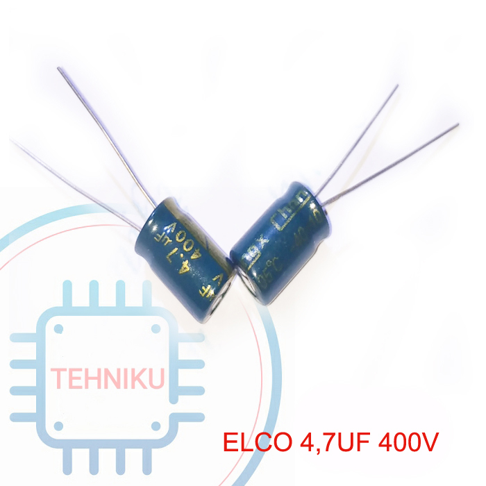 Jual Tehniku elco 4,7 uf 400v | Shopee Indonesia