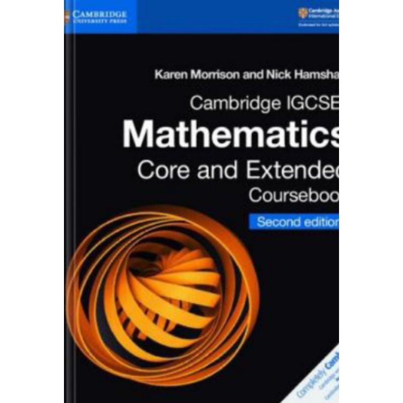 Jual Cambridge IGCSE® Mathematics Core and Extended Coursebook | Shopee ...
