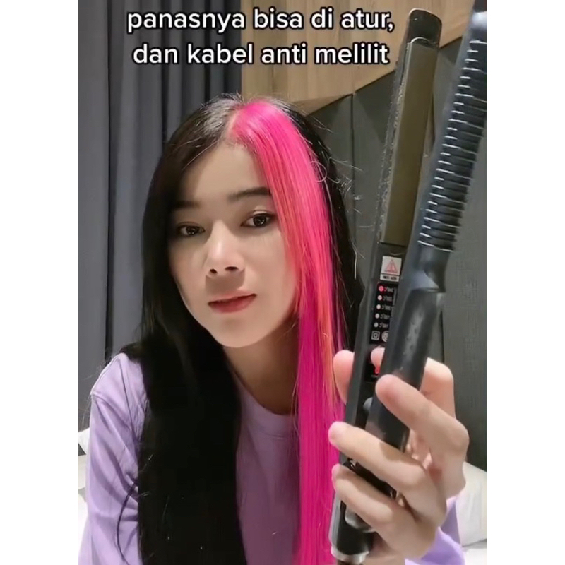 Jual CATOK SUHU STANDAR SALON 2in1 CATOK CURLY READY DENGAN SUHU ...