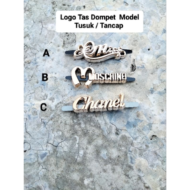 Jual Aksesoris Tas Logo Tusuk Tancap Logo Tas Dompet Variasi Tas | Shopee Indonesia