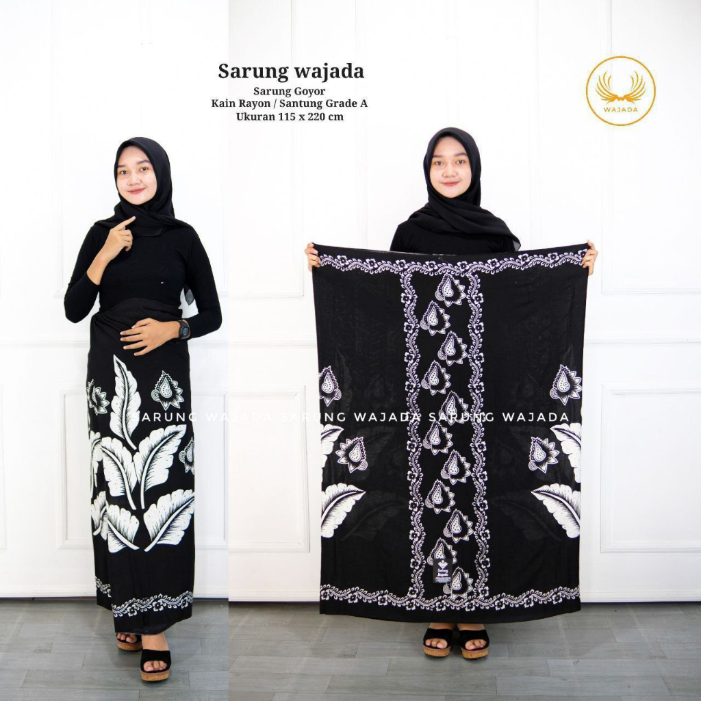 Jual SARUNG SANTRIWATI MOTIF BATIK TERBARU MERK WAJADA TERLARIS 2022 ...