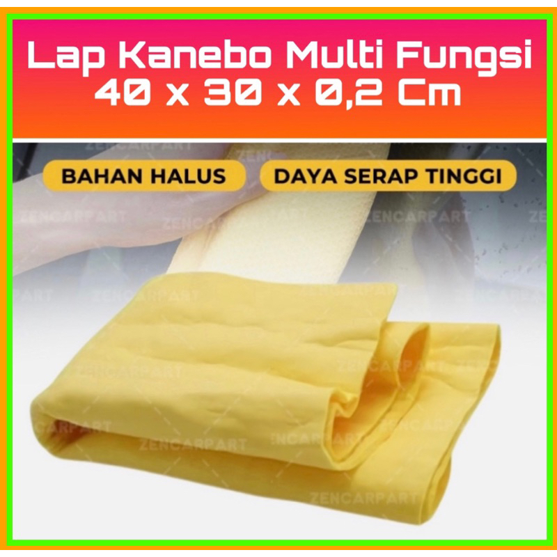 Jual KANEBO KAIN LAP BESAR 40 X 30 X 0,2 CM DAYA SERAT TINGGI CHAMOIS CLOUTH | Shopee Indonesia