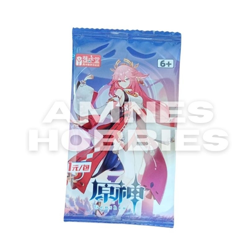 Jual Genshin Impact Yae Miko Booster Pack Kartu Koleksi Card Anime Game ...