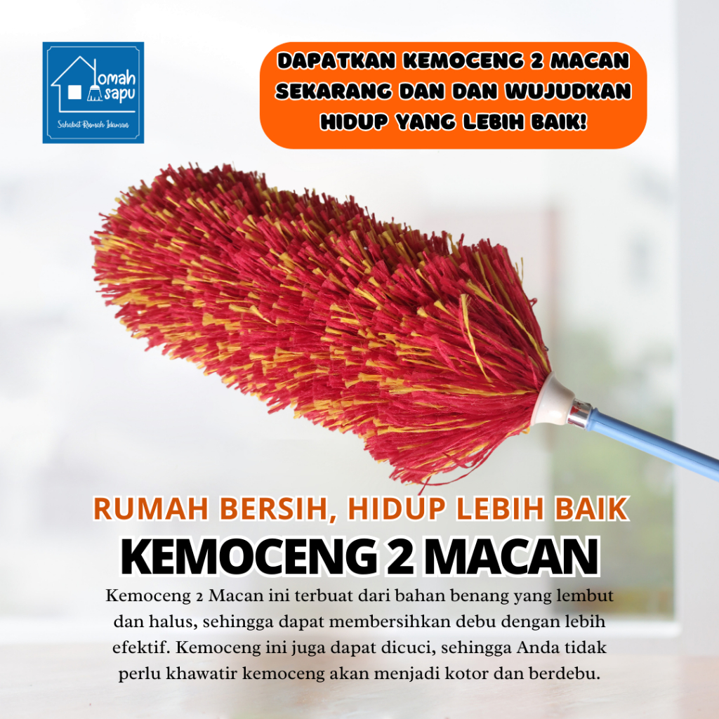 Jual Kemoceng Berbahan Benang Microfiber / Sulak benang Microfiber ...