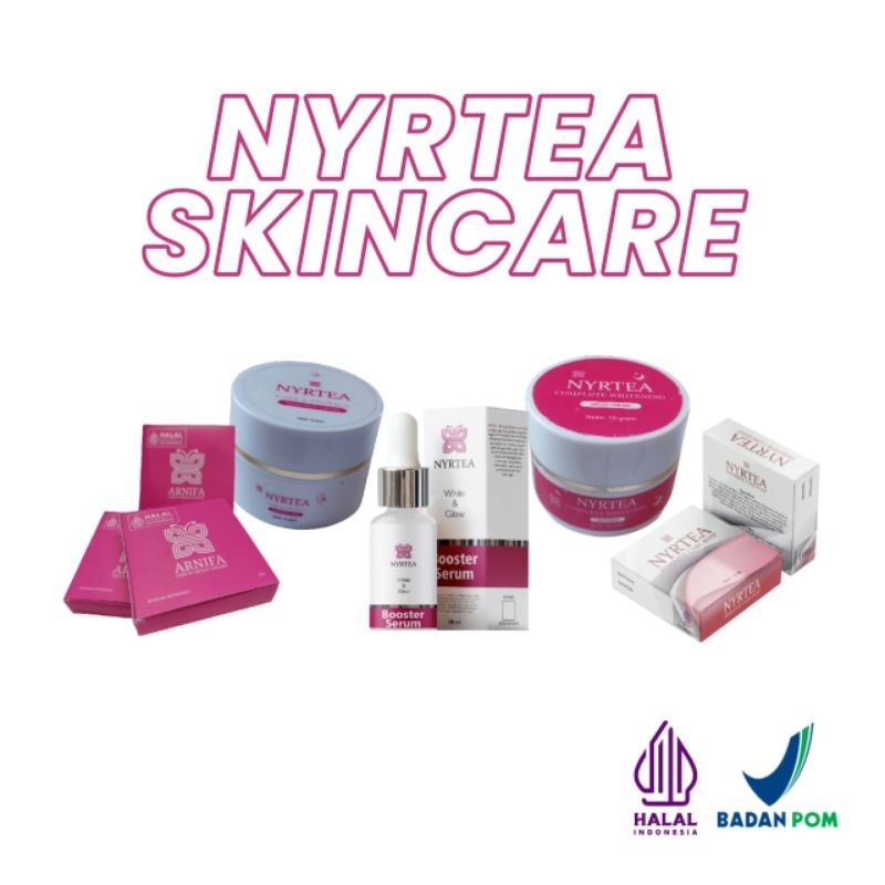 Jual NYRTEA SKINCARE ORIGINAL SABUN SUNSCREEN NIGHT CREAM SERUM ...