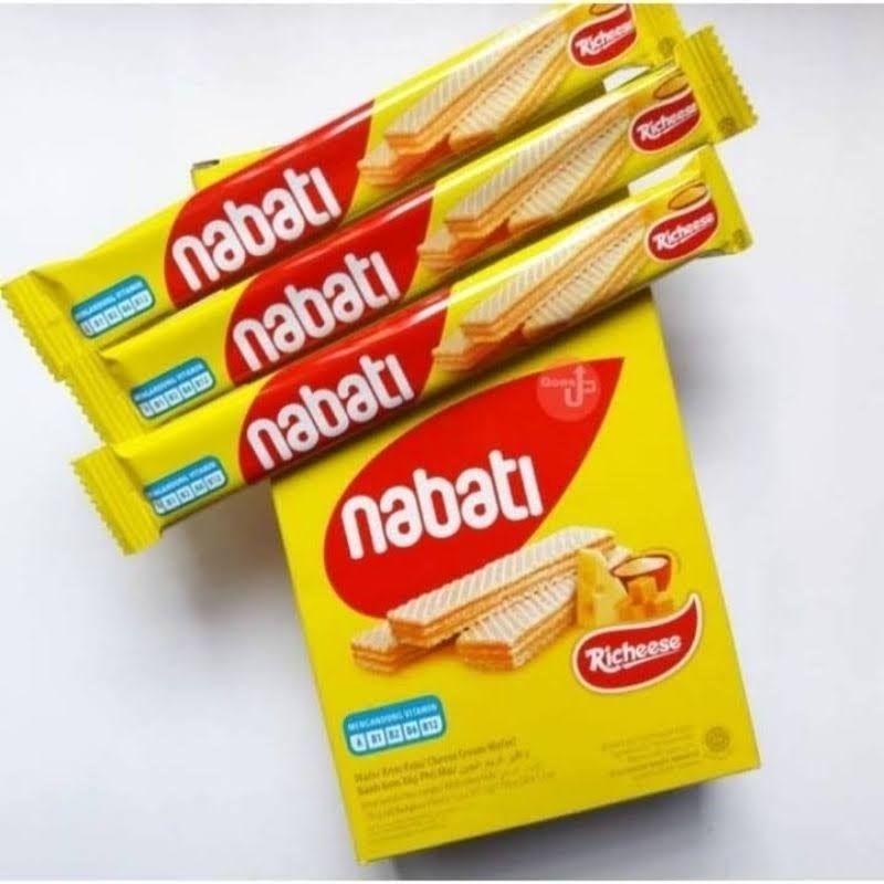 Jual Wafer Nabati Richeese 1 Box isi 20 pcs. wafer keju | Shopee Indonesia