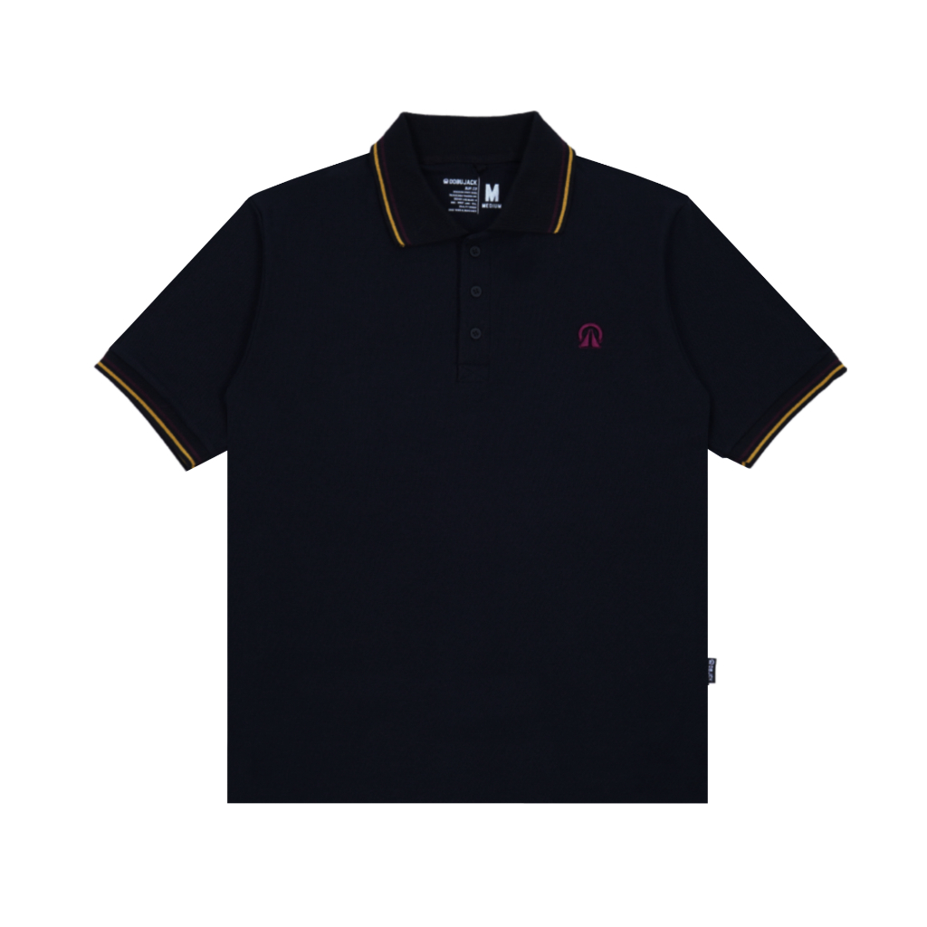 Jual Dobujack Polo Shirt Mavin Black | Shopee Indonesia