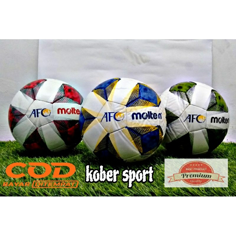 Jual MOLTEN Bola Sepak ORIGINAL MOLTEN AFC 5000 SIZE 5 | Shopee Indonesia