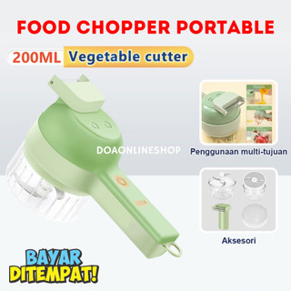 Jual Chopper Portable Multifungsi Food Chopper Mini Alat Pemotong ...