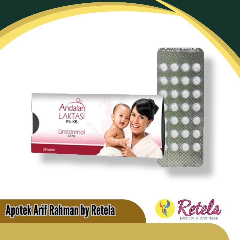 Jual Andalan Laktasi Pil KB 1 Strip 28 Tablet | Shopee Indonesia