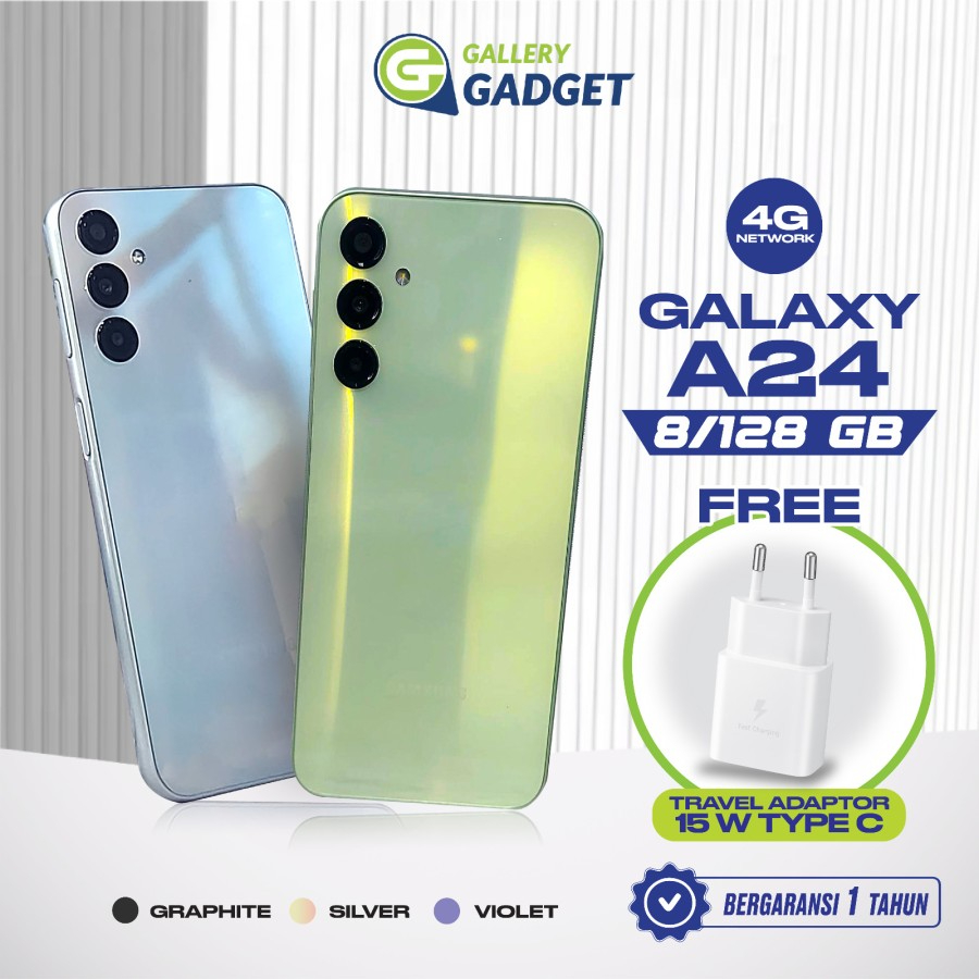 Jual Samsung Galaxy A24 8/128 GB RAM 8 ROM 128 8GB 128GB HP Android ...