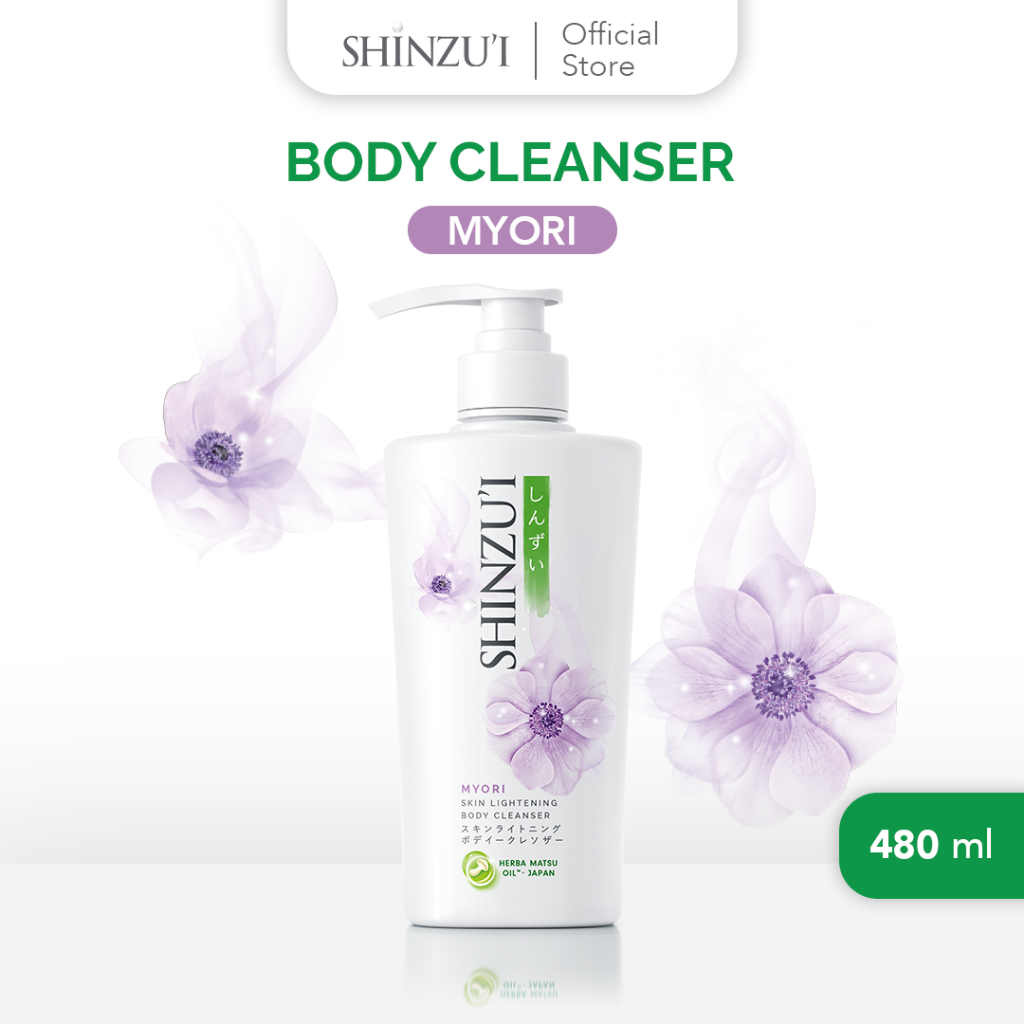 Jual Shinzui Body Cleanser Myori Pump 480ml | Shopee Indonesia