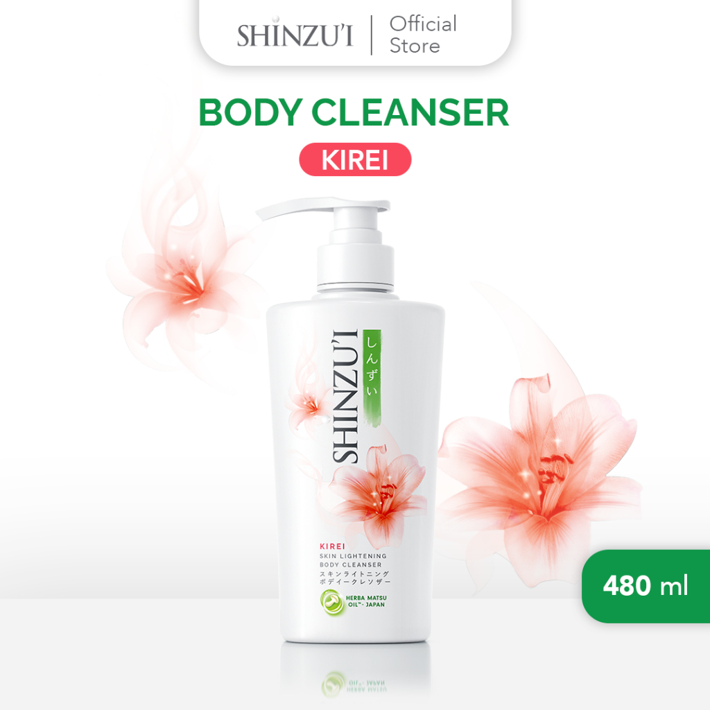 Jual Shinzui Body Cleanser Kirei Pump 480ml | Shopee Indonesia