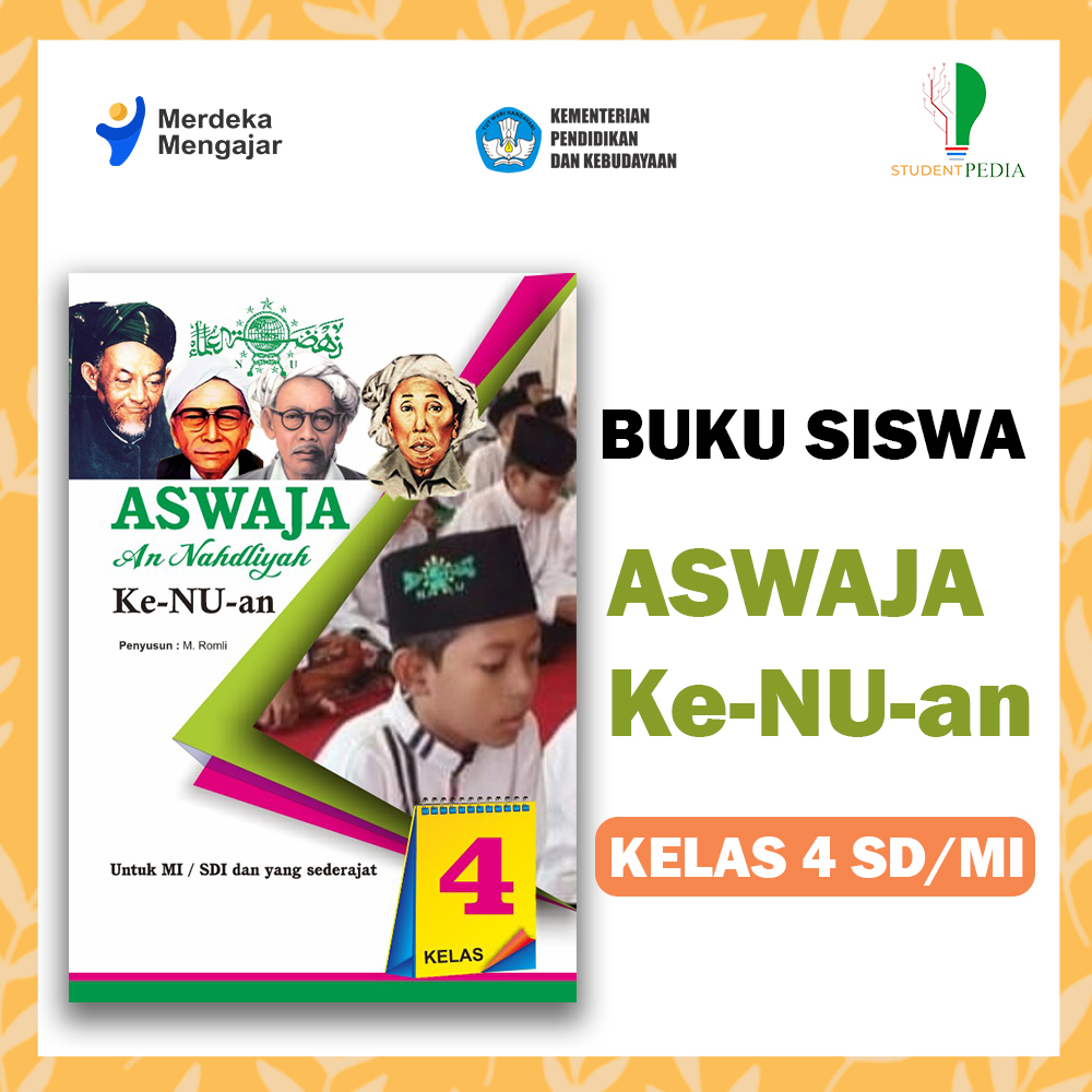 Jual Buku Siswa ASWAJA Untuk Kelas 4 SD/MI / KURIKULUM MERDEKA / Penerbit WKJ | Shopee Indonesia