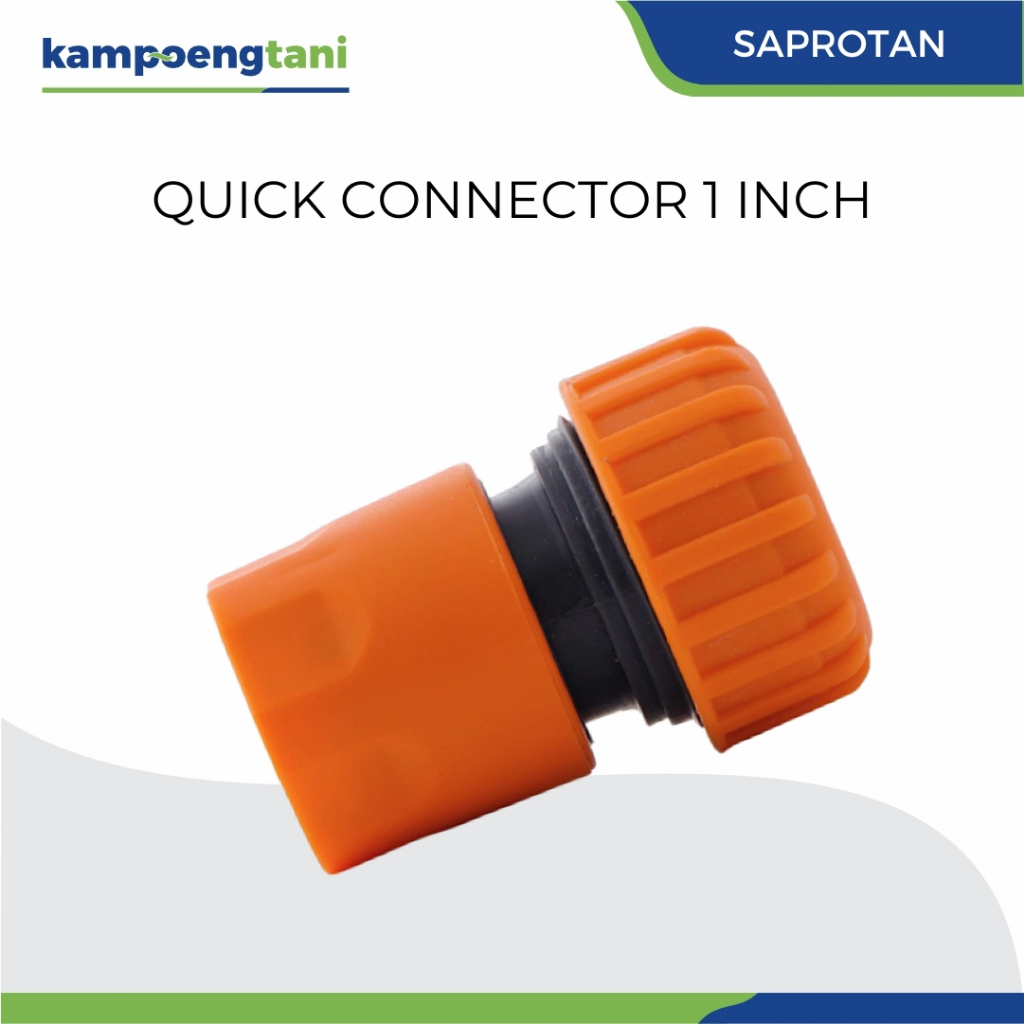 Jual Quick Connector Selang 1 Inch Sambungan Konektor Kran Air | Shopee ...