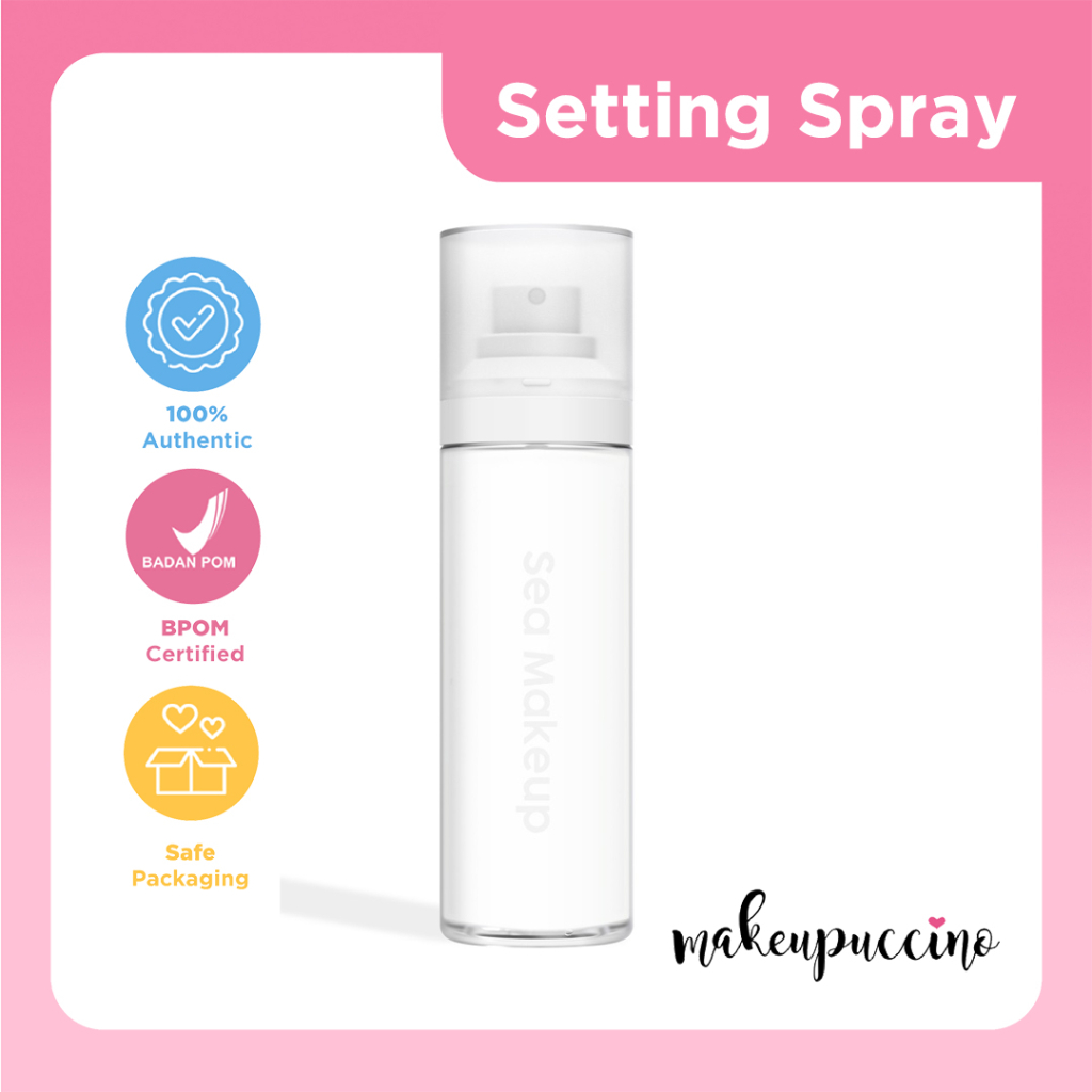 Jual Sea Makeup Lock It Matte Acne Setting Spray 100ml | Shopee Indonesia