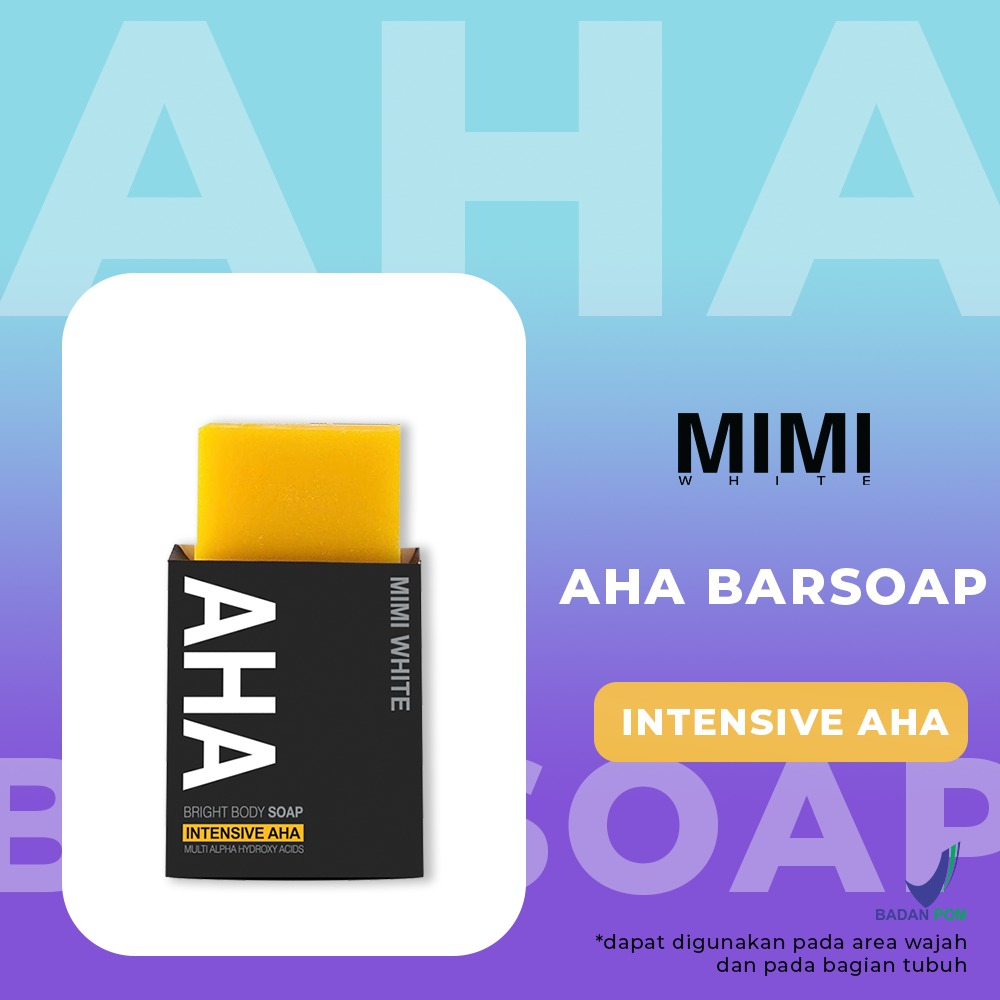 Jual AHA MIMI WHITE Body Soap 70 GR | Shopee Indonesia