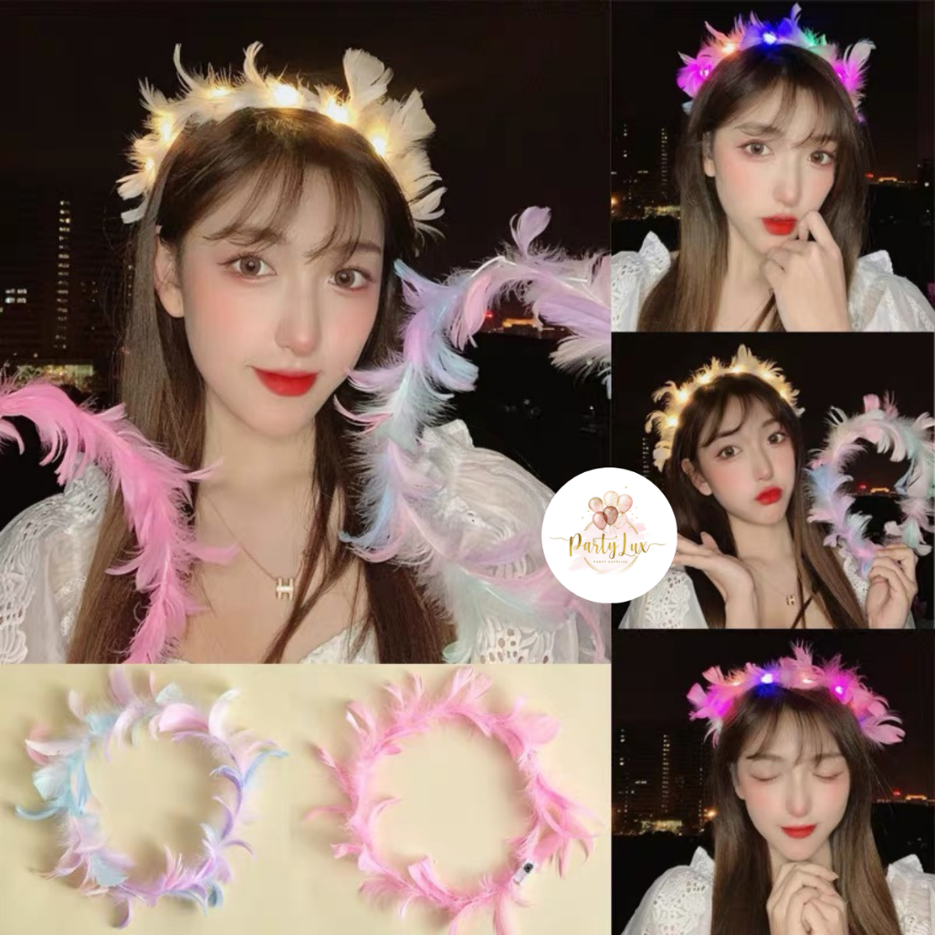 Jual Mahkota Bunga LED Dewasa Dan Anak / Flower Crown / Bando Mahkota ...