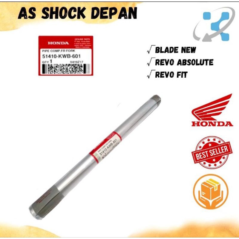Jual [KWB] AS SHOCK DEPAN HONDA (1PCS) - BLADE 110/ BLADE NEW / REVO FIT / REVO ABSOLUTE ...