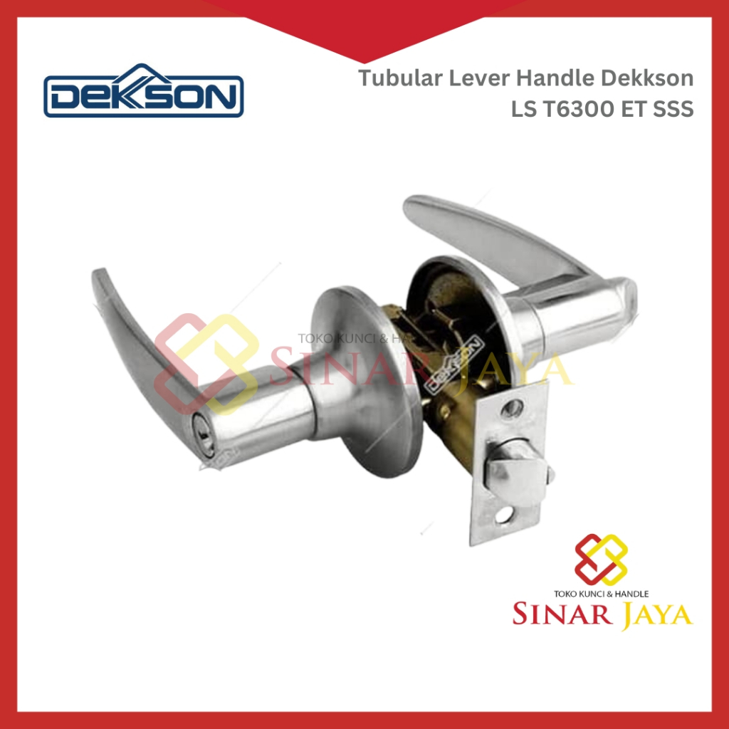 Jual Handle Pintu Lever Set Dekkson LS T6300 ET SSS Lever Set Gagang ...