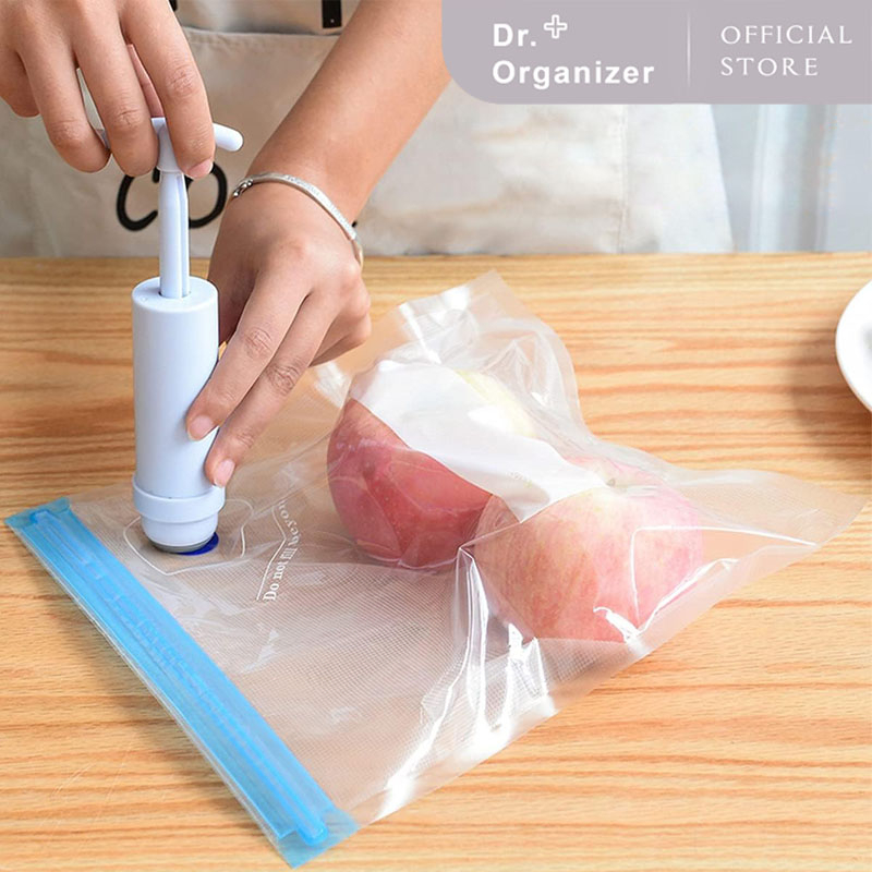 Jual DR.ORGANIZER Pompa Electric Wireless Plastik Vacuum Makanan Pompa ...