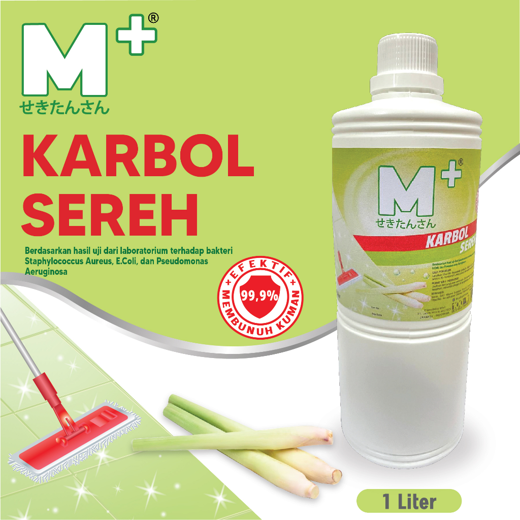 Jual M+ Karbol Sereh - 1 Liter | Shopee Indonesia