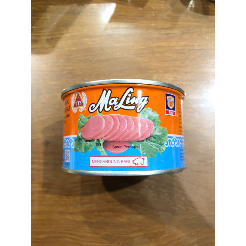 Jual TTS MALING PORK LUNCHEON MEAT 397GR (DAGING BABI MALING TTS ...