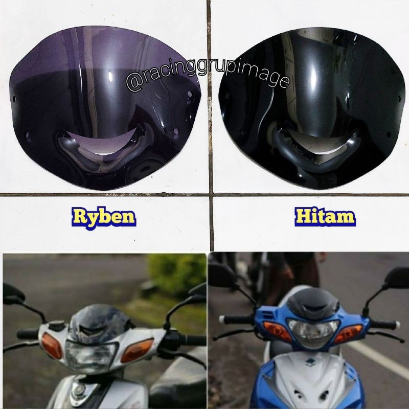 Jual Visor 125z PNP F1ZR FIZR 125zr Satria Hiu 2T jupiter z1 Original | Shopee Indonesia