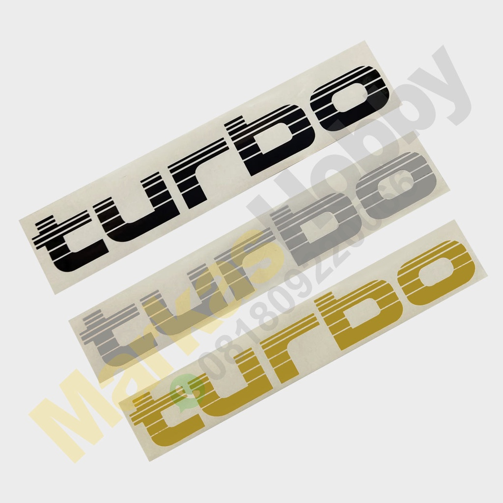 Jual Sticker Landcruiser VX80 Turbo Set | Shopee Indonesia