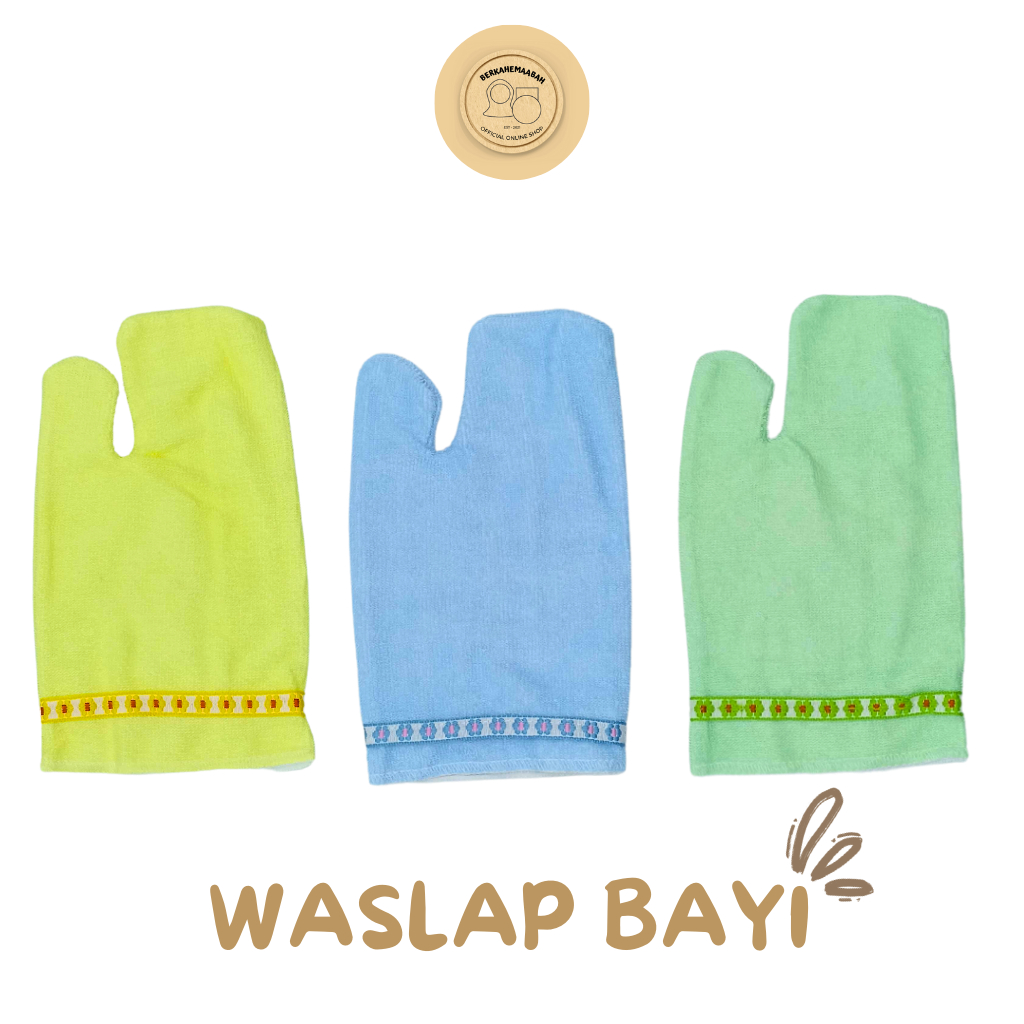 Jual Waslap handuk bayi tebal bentuk jari | Shopee Indonesia
