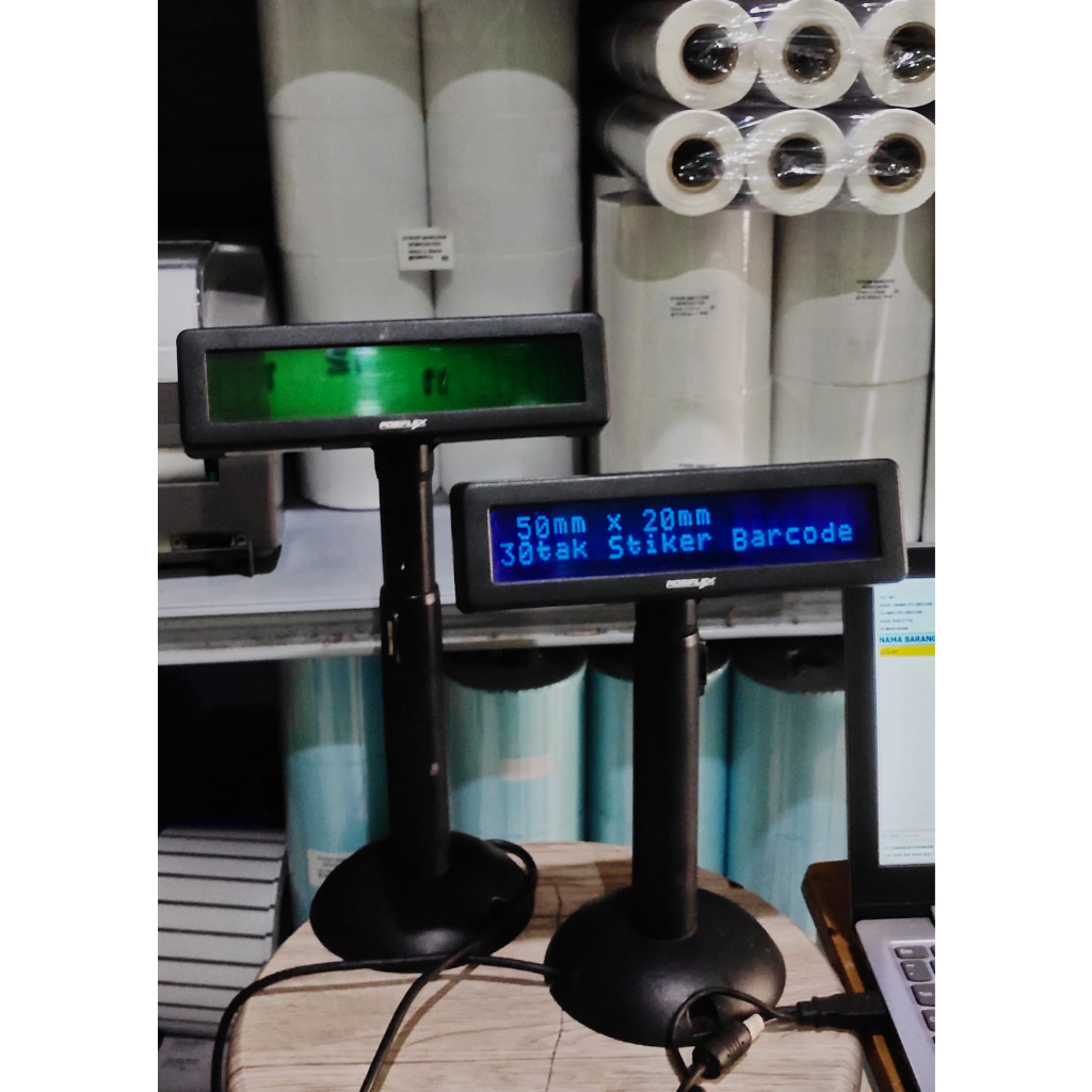 Jual CUSTOMER DISPLAY KASIR POSIFLEX PD2800/320 USB POLE DISPLAY ...
