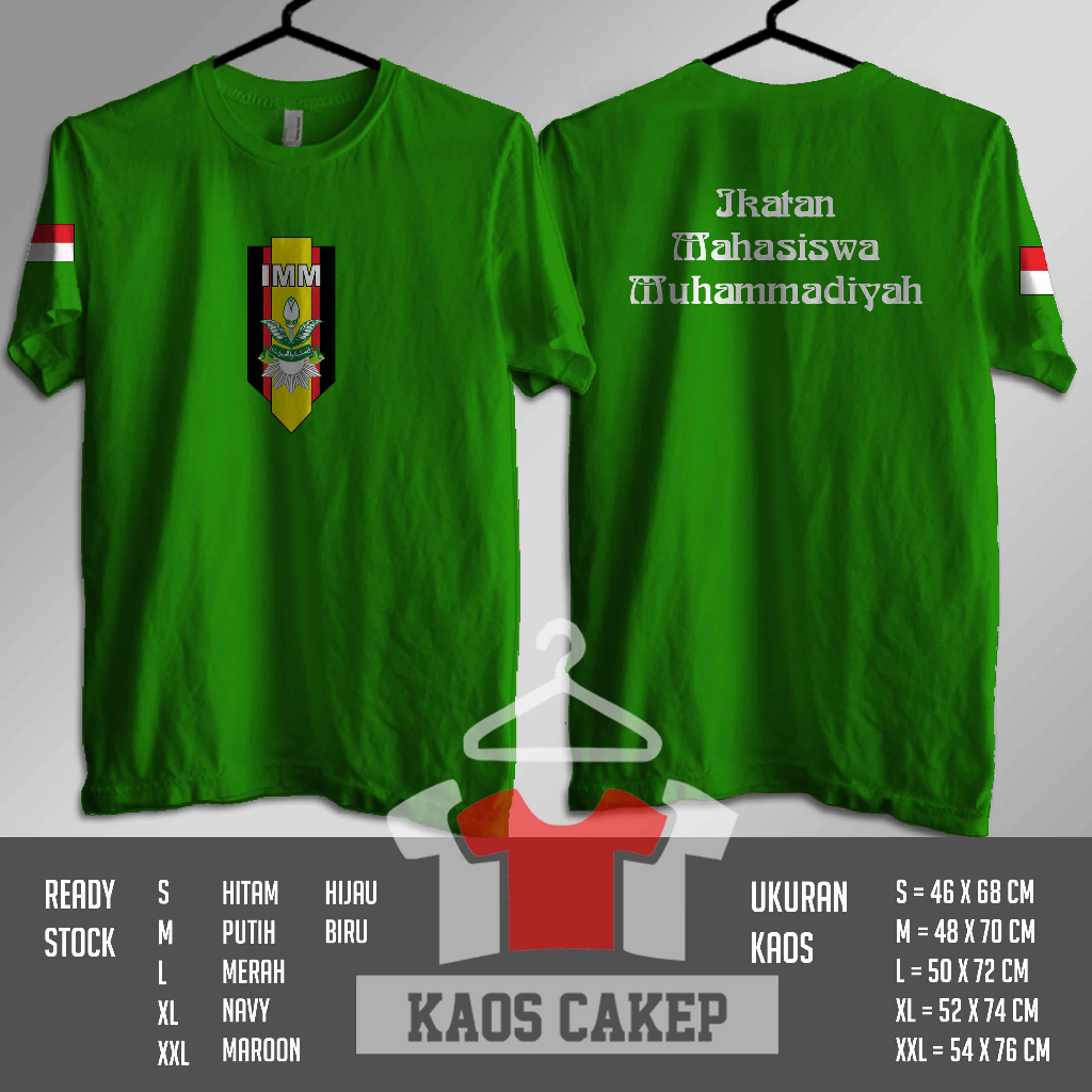 Jual Kaos Baju IMM Muhammadiyah Kaos Distro | Shopee Indonesia