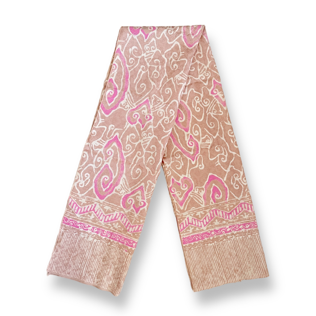 Jual BATIK SALMA Syal Scarf Slayer Batik Motif Mega Mendung Bahan Doby ...