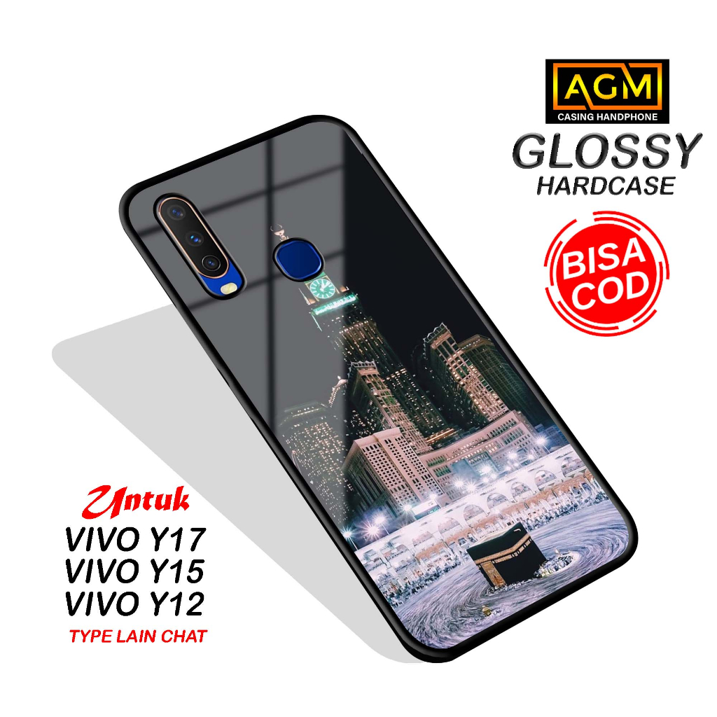 Jual Case Vivo Y12 Y15 Y17 Motif Aestetic Casing Hardcase Glossy 2D Terbaru Silikon Softcase ...