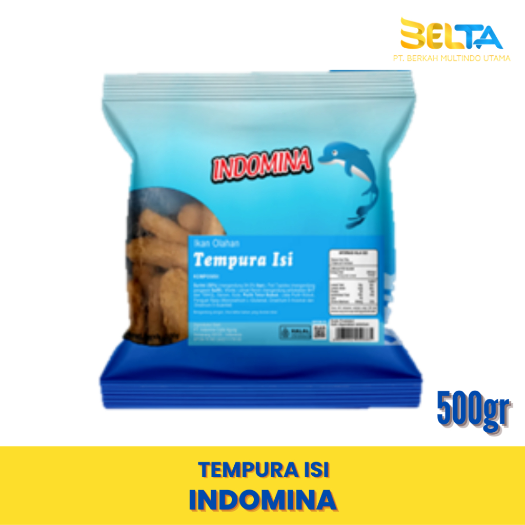 Jual Indomina Ikan Olahan Tempura Isi 500g Indomina Seafood Distributor ...