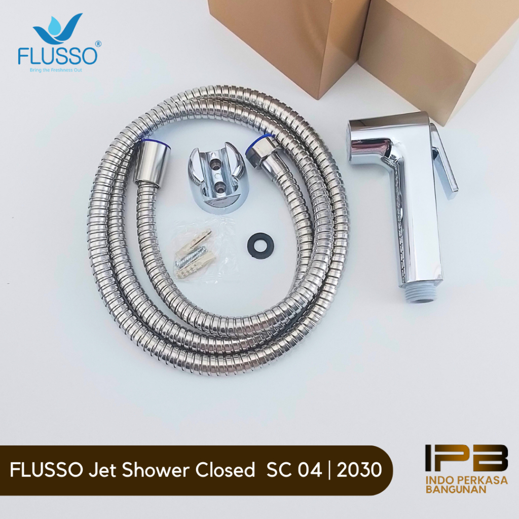 Jual Flusso Jet Shower Closet duduk Toilet / Shower Bidet termurah ...