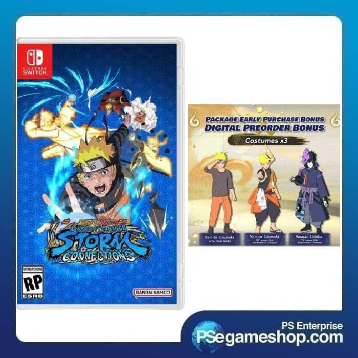 Jual Switch Naruto X Boruto Ultimate Ninja Storm Connections | Shopee ...