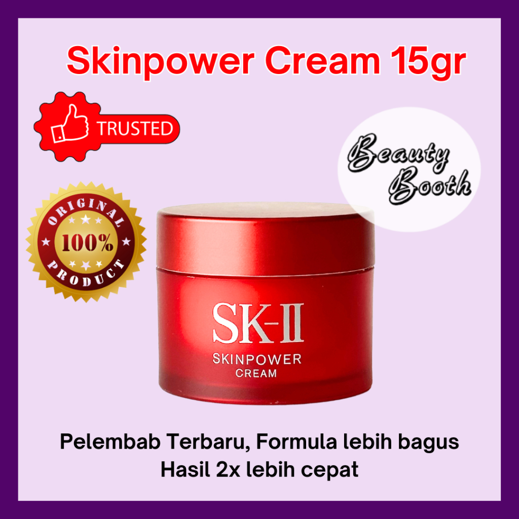 Jual SK-II SK2 SKII Skinpower Cream 15gr Airy Milky Lotion 15gr Skin Power Cream 15gr - Beauty ...