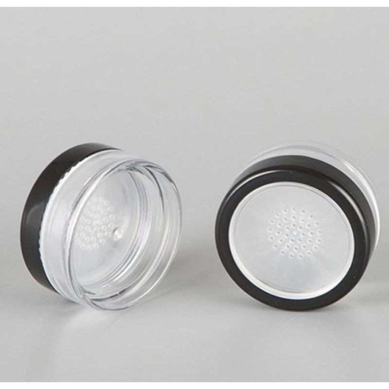 Jual Wadah/tempat bedak tabur loose powder ukuran mini 10 gr | Shopee ...