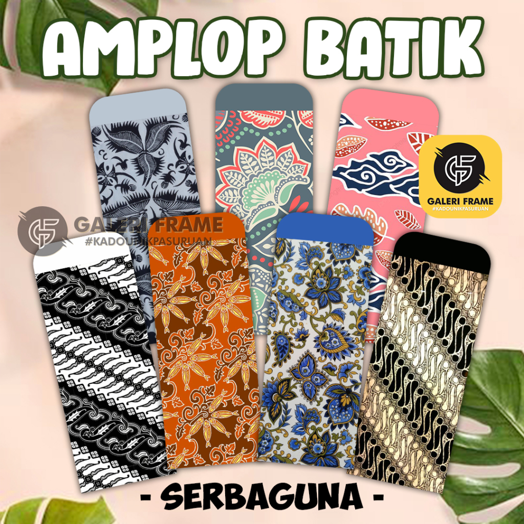 Jual AMPLOP BATIK KHAS INDONESIA | AMPLOP SERBAGUNA | AMPLOP KONDANGAN ...