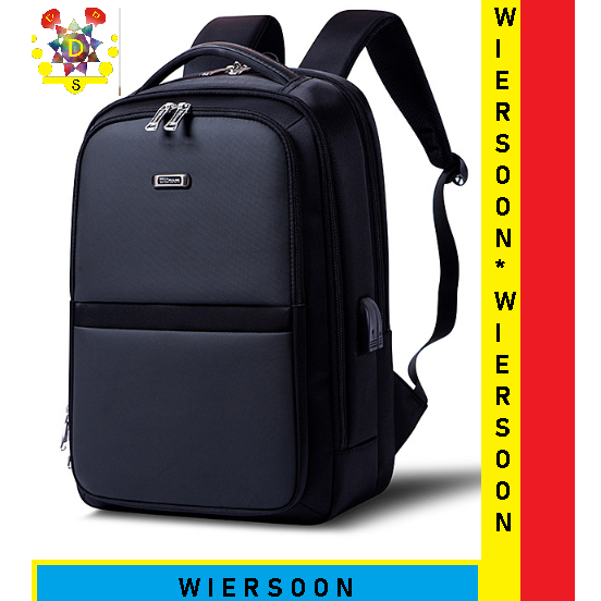 Jual NEW WIERSOON BACKPACK TAS RANSEL LAPTOP (PRIA/WANITA) | Shopee ...