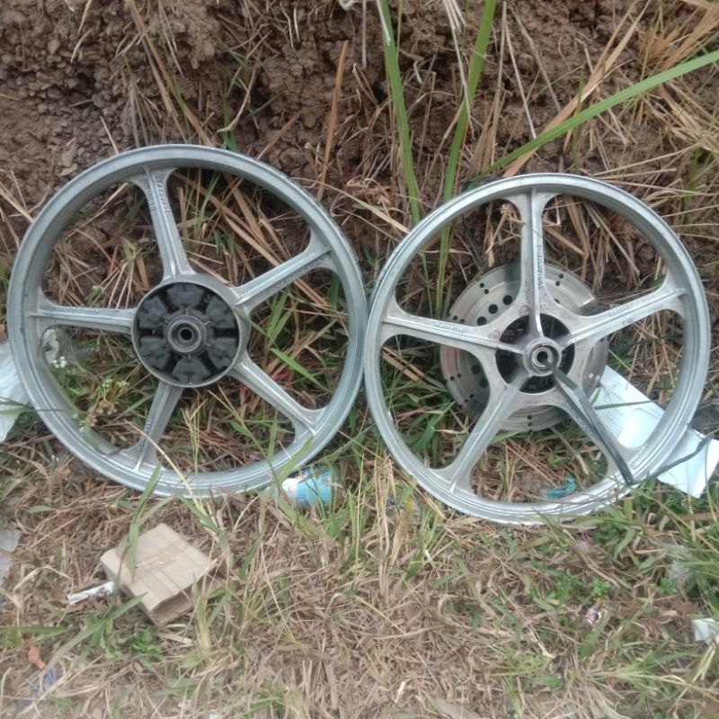 Jual velg Kawasaki ori moto Binter AR 125 bukan GTO pelek RIMS Enkei 1 ...