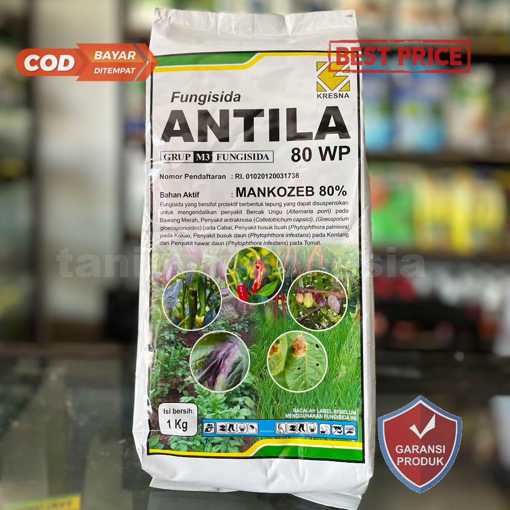 Jual FUNGISIDA - ANTILA 80WP - 1KG | Shopee Indonesia