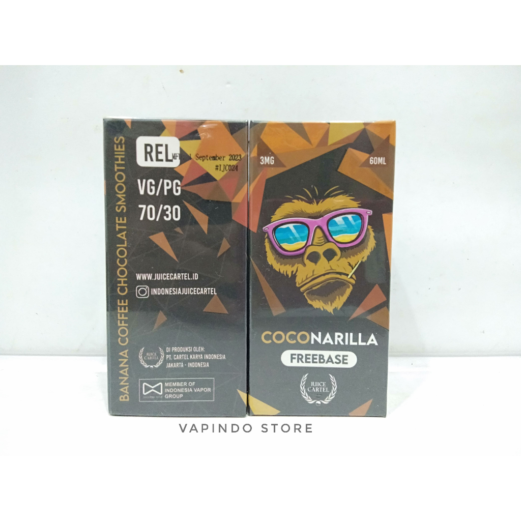 Jual Coconarilla 60ml 3MG Chocolate Coffee Banana COCONANARILLA by ...
