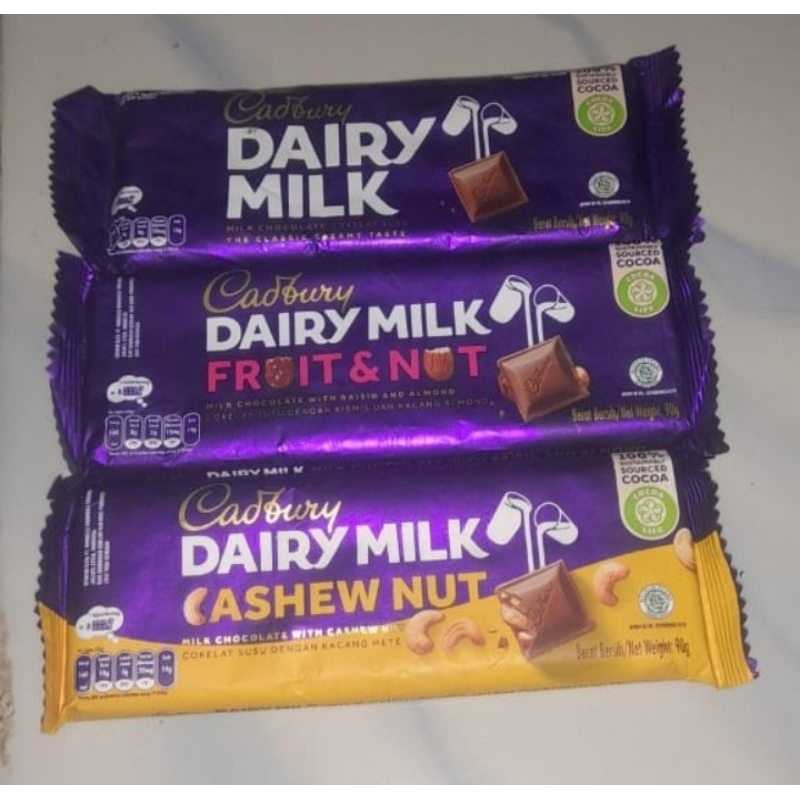 Jual coklat cadburry murah 90gr | Shopee Indonesia