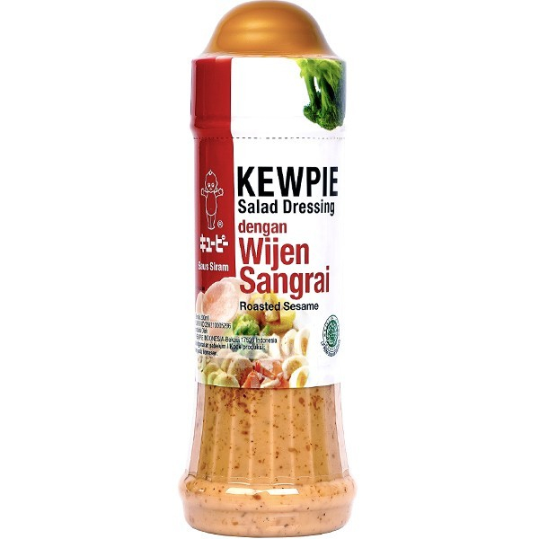 Jual KEWPIE Salad Dressing dengan Wijen Sangrai - 200 ml | Shopee Indonesia
