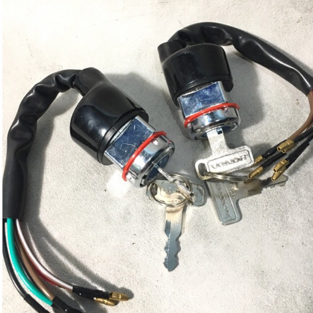 Jual kunci kontak motor kabel 6 dobel klik cb100 gl100 cb125 cb200 ...