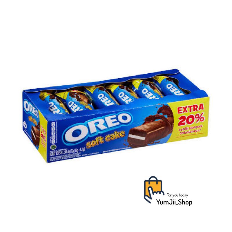 Jual OREO Bolu | OREO Soft Cake, Box 12pcs_16gr. | Shopee Indonesia