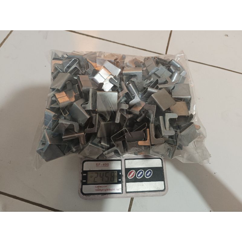 Jual STOPING / YOkES / PENGUNCI STAINLESS ( 250PCS ) | Shopee Indonesia