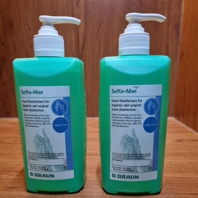Jual B Braun Softa-Man Hand Disinfectant 500ml | Shopee Indonesia